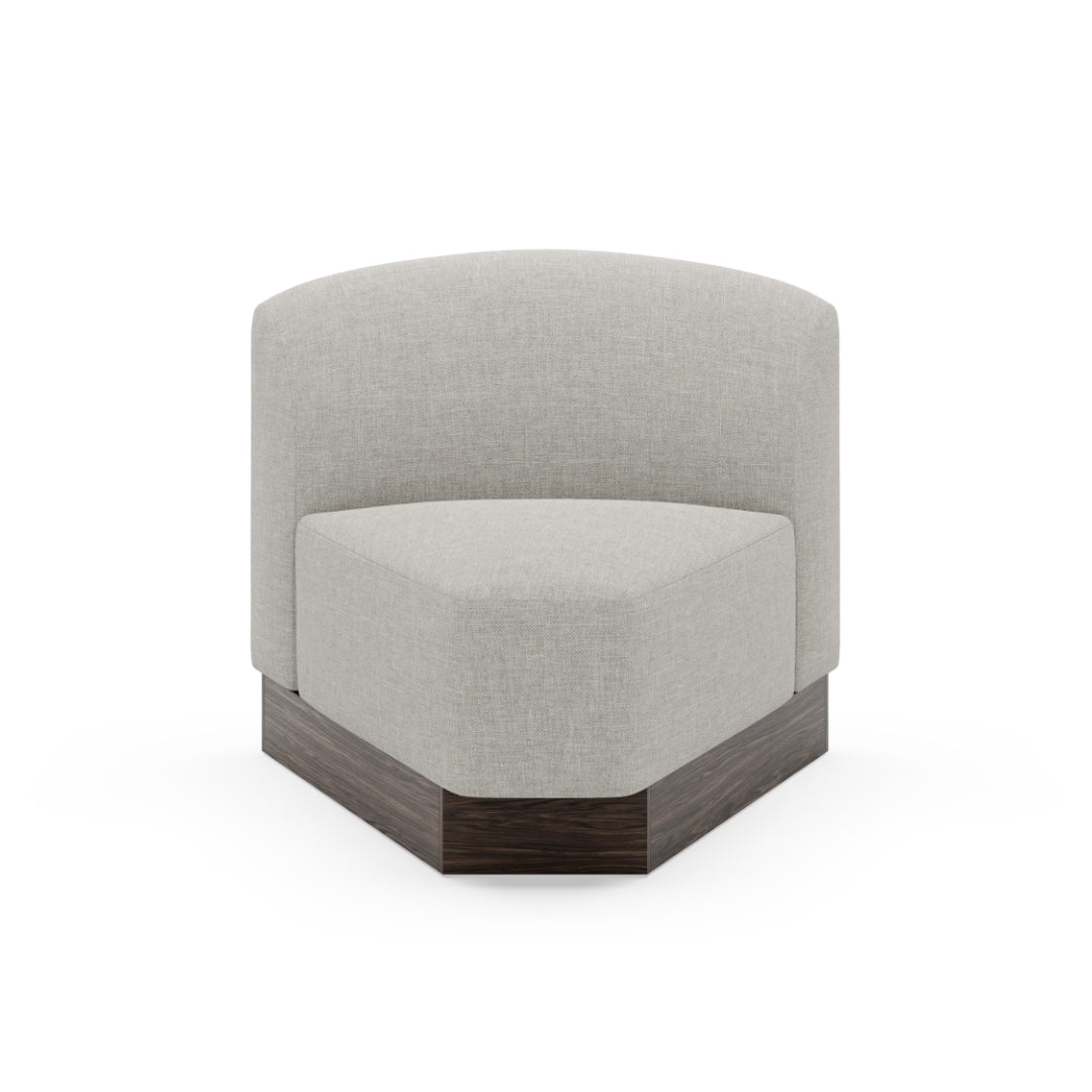 New Works Shore Modular Sofa - Curved Corner, Plinth, Module 21 | Batten Home