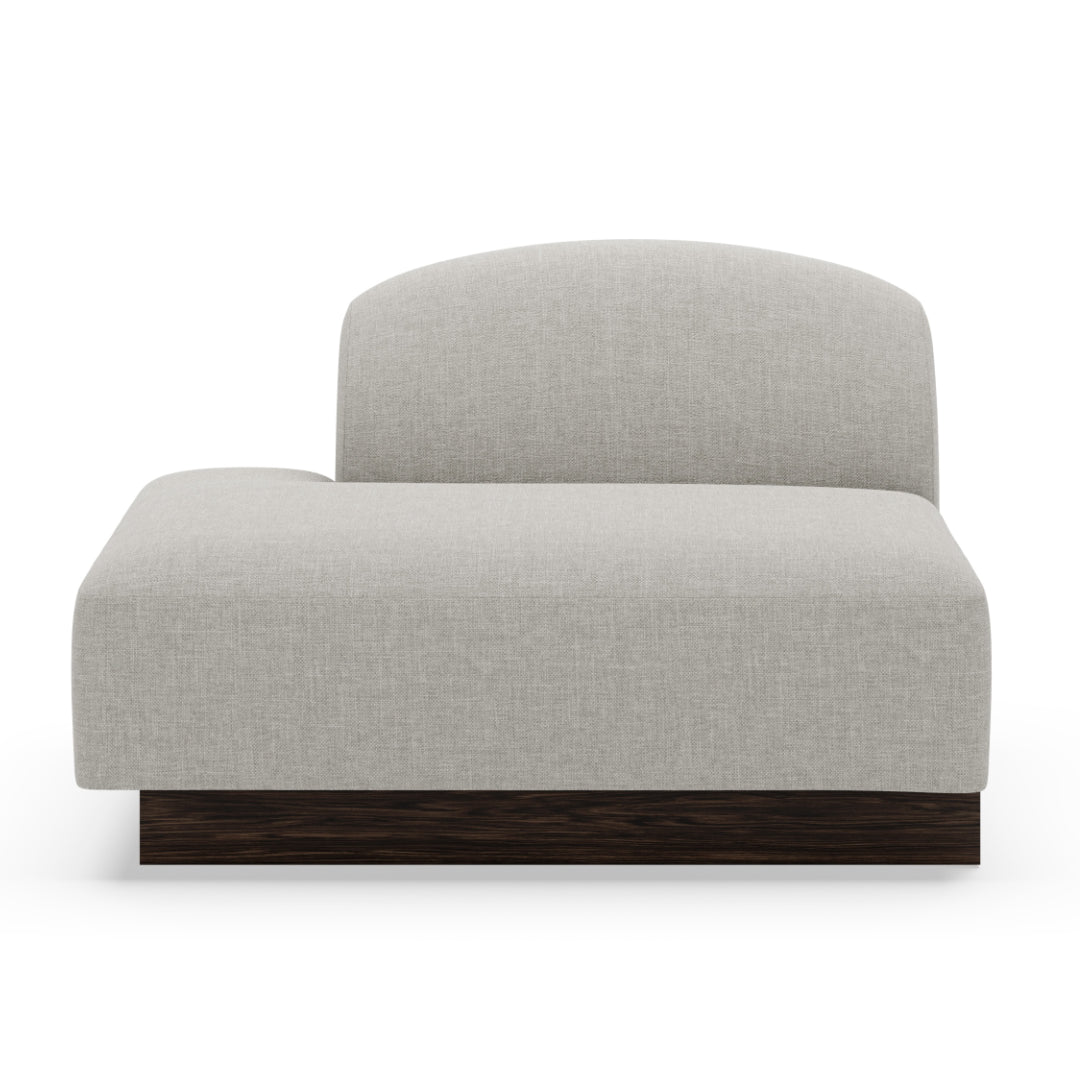 New Works Shore Modular Sofa - Open End Left, Plinth, Module 31 | Batten Home