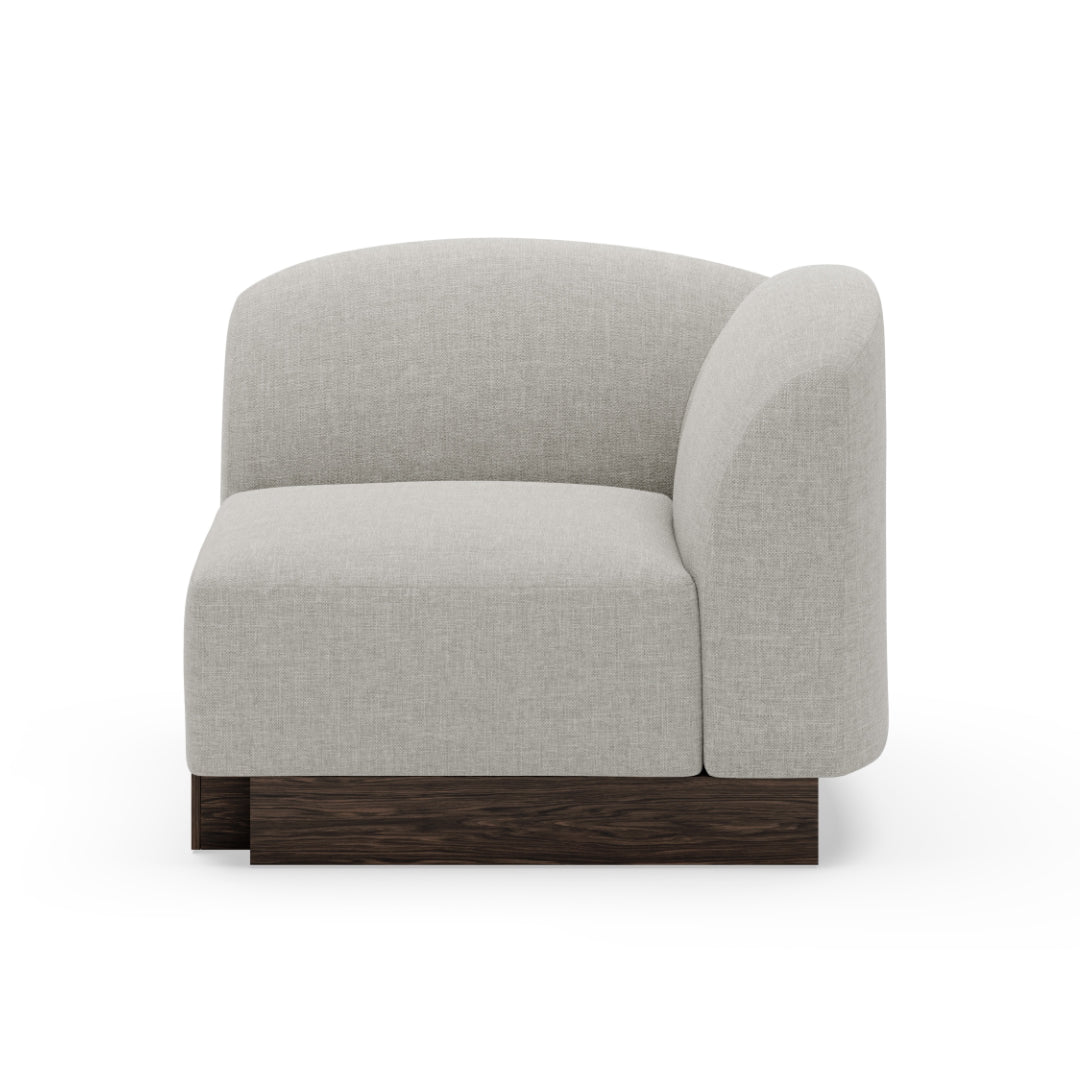 New Works Shore Modular Sofa - Squared Corner, Plinth, Module 20 | Batten Home