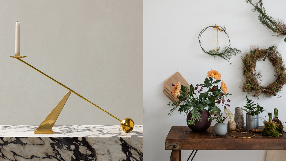 Minimal & Modern Centerpiece Ideas