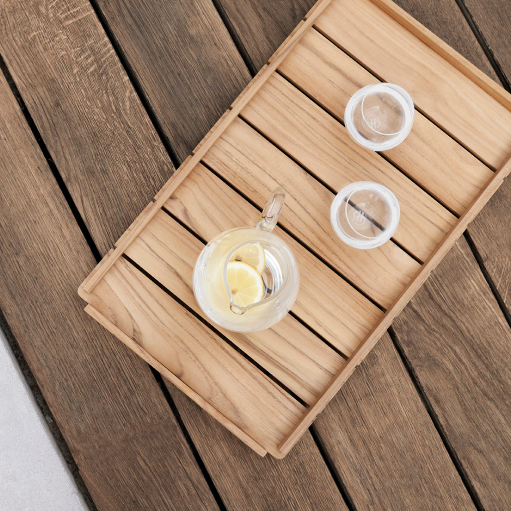 Carl Hansen & Søn - BM1069 Outdoor Tray - Teak Outdoor Furniture