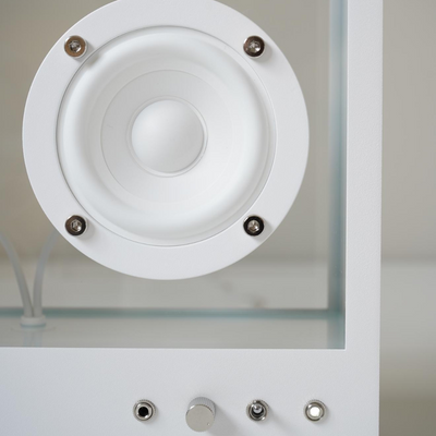 Transparent | Small Transparent Speaker - White