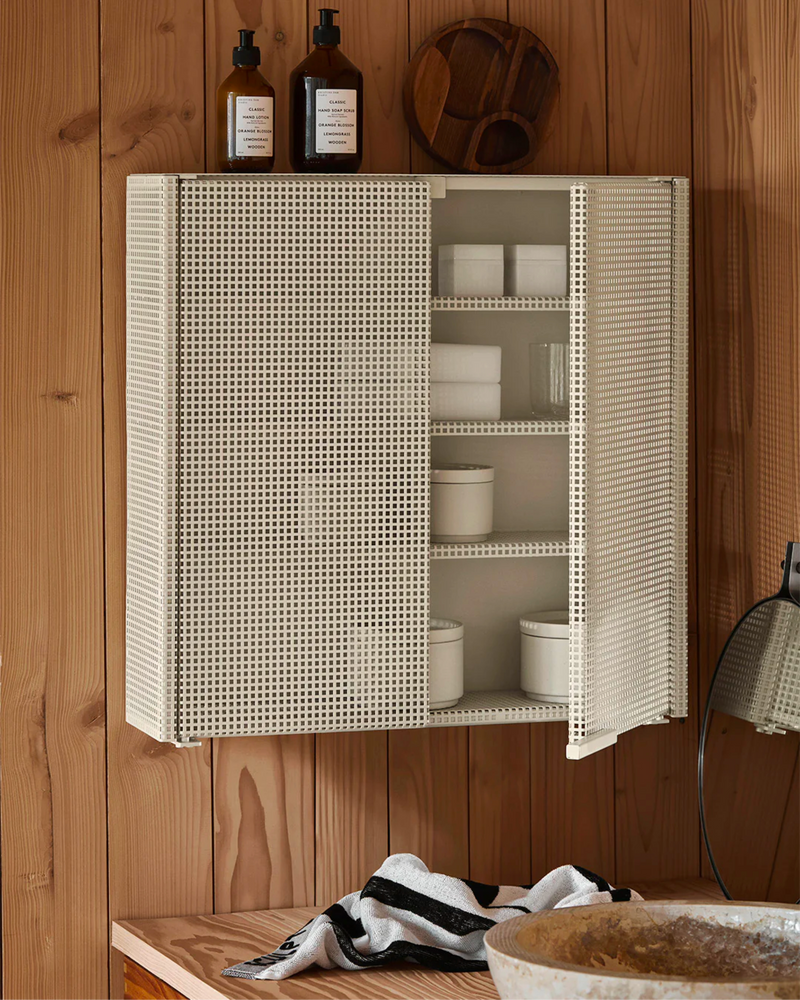 Kristina Dam Grid Wall Cabinet