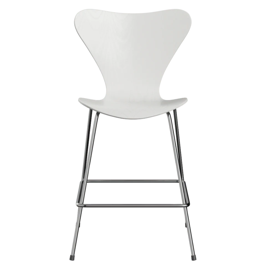 Fritz Hansen Series 7 Bar & Counter Stool - Colored Ash - Batten Home