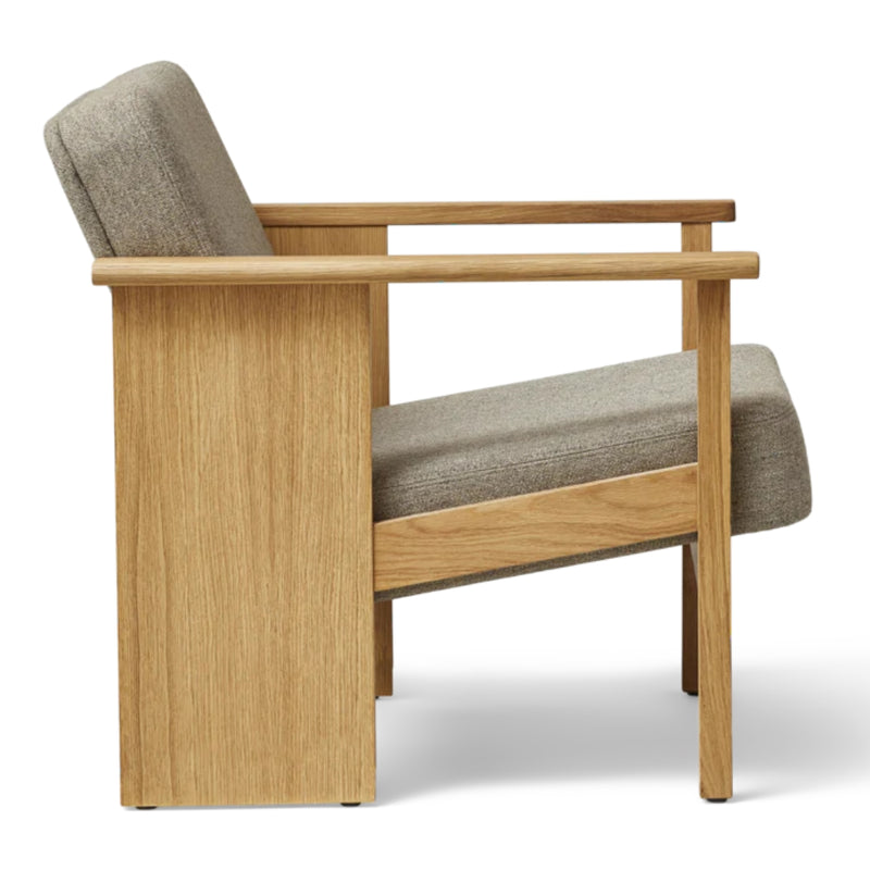 Form and Refine Block Lounge Chair