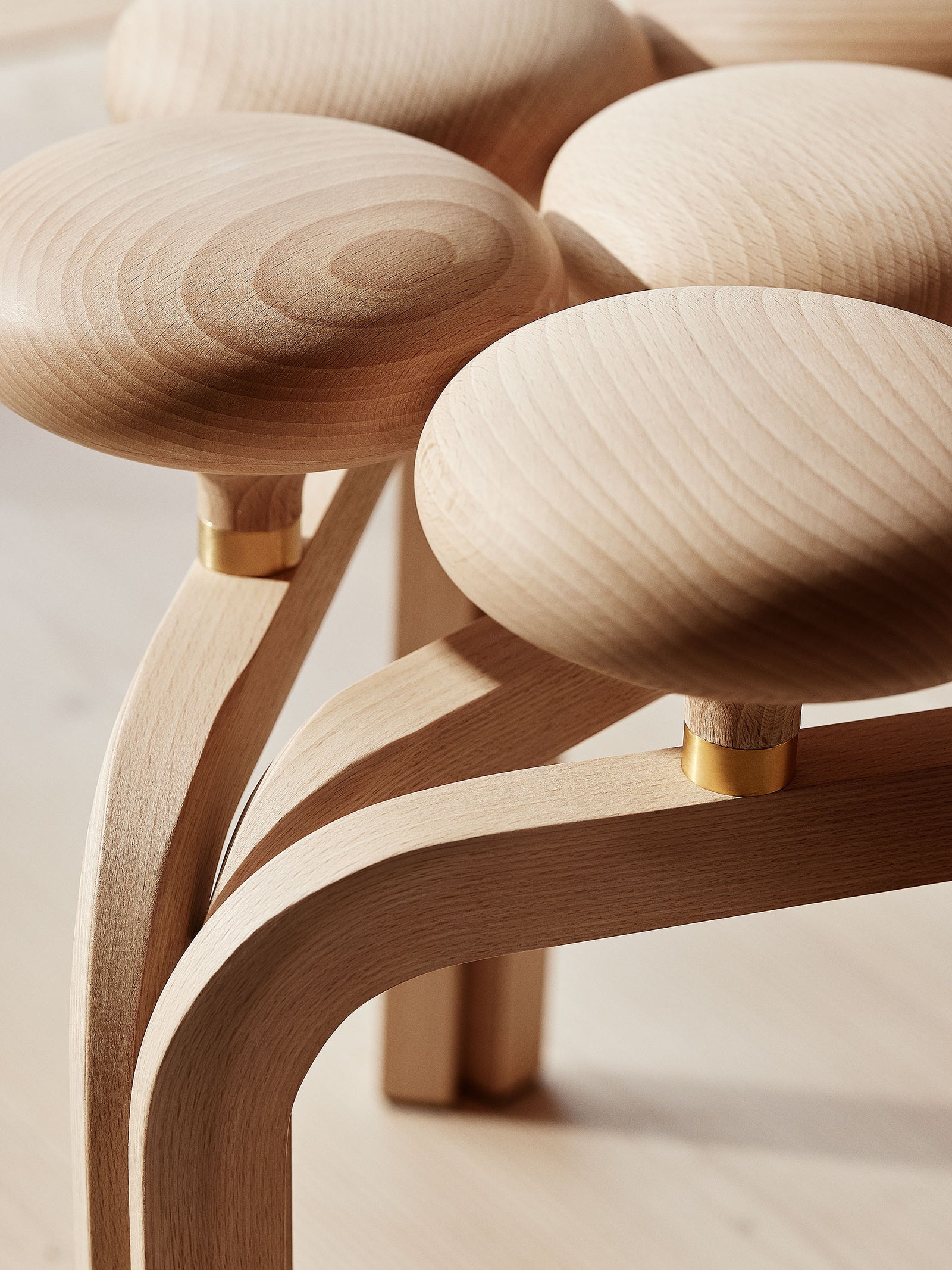 Fritz Hansen Utzon Stool - Batten Home