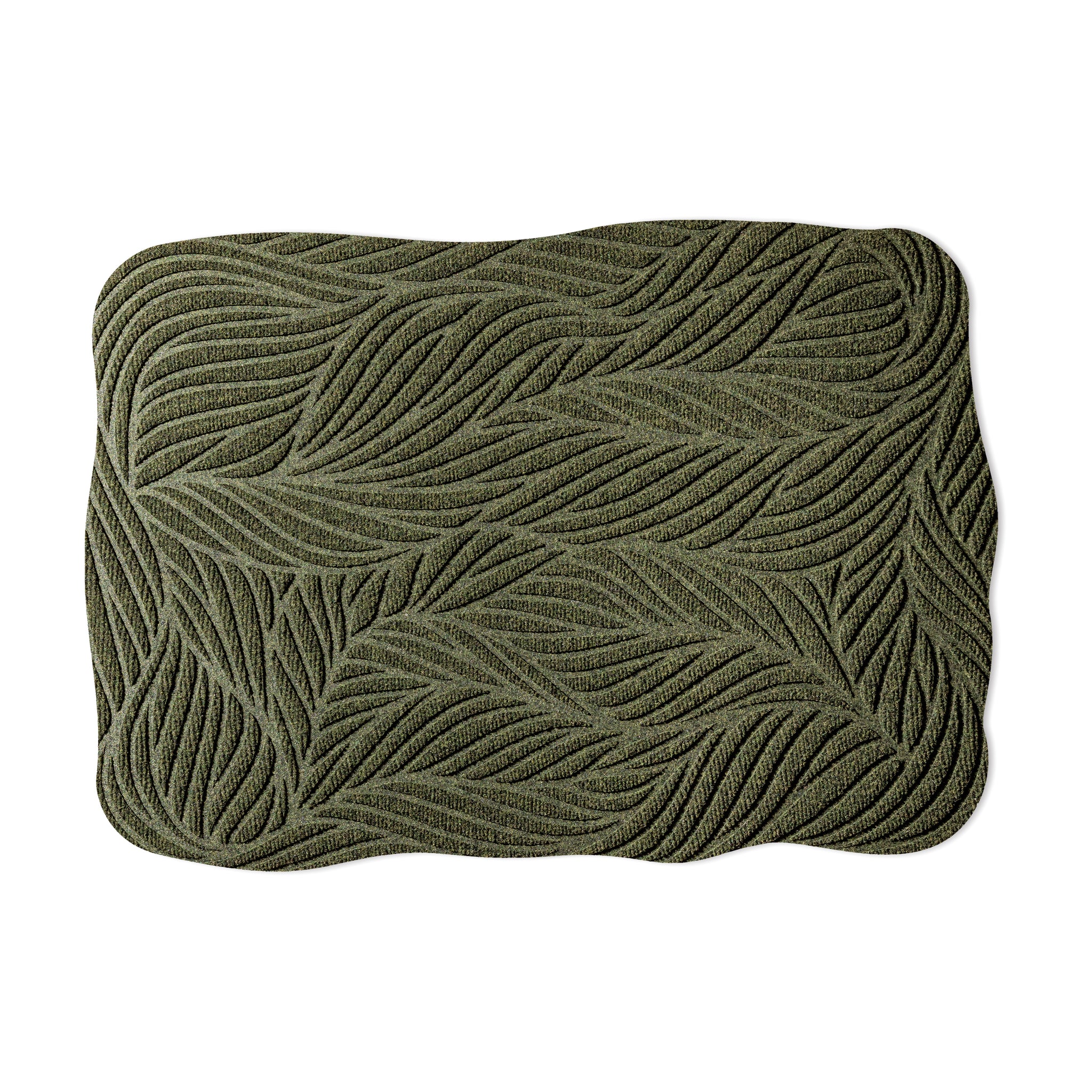 Heymat Twine Scandinavian Floor Mat - Green