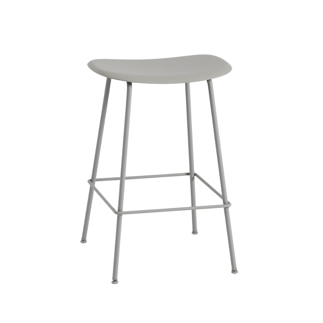 OPEN BOX - MUUTO Fiber Bar Stool - Tube Base - Batten Home