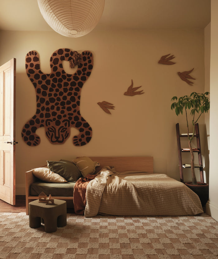 Ferm Living Animal Tufted Leopard Rug - Batten Home