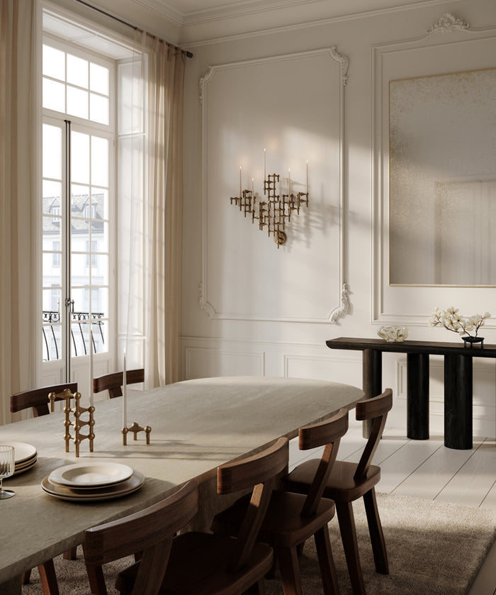 STOFF Nagel Wall Hanger, Bronzed Brass - Batten Home