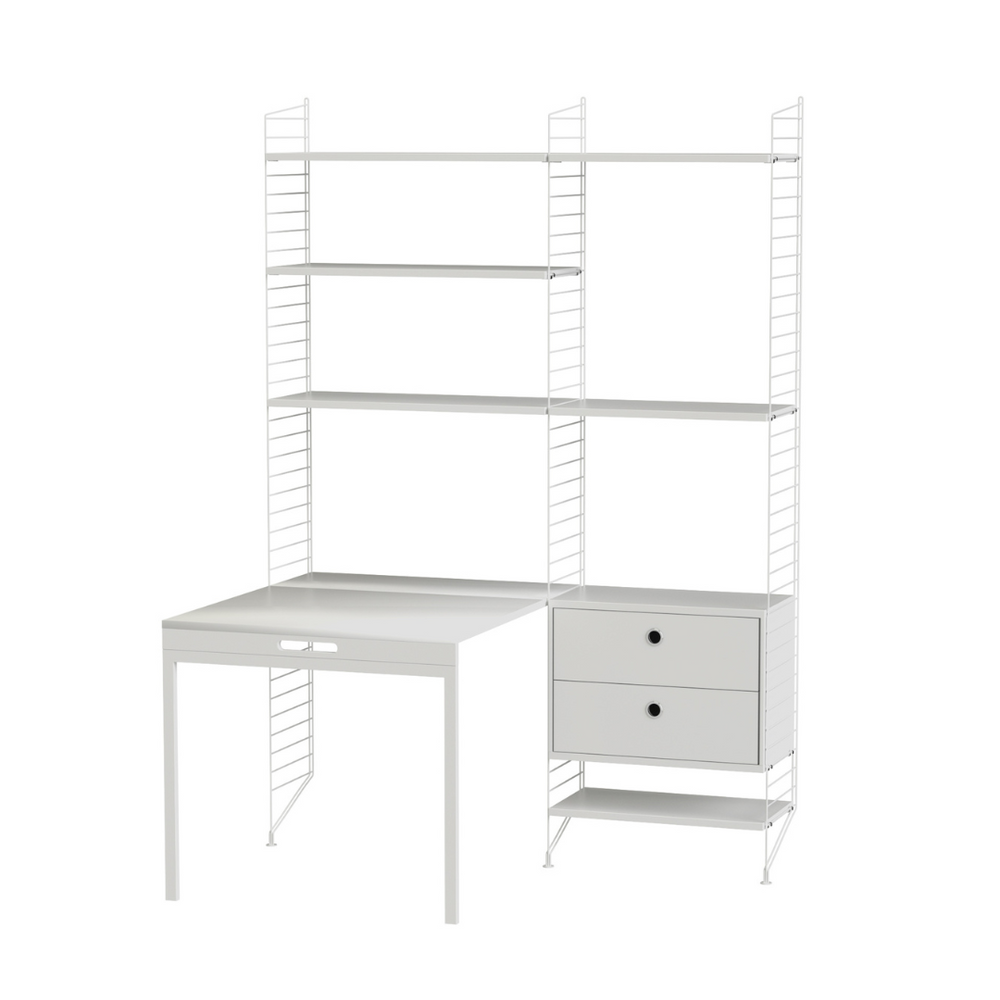 String Furniture - String Workspace Configuration E - Batten Home