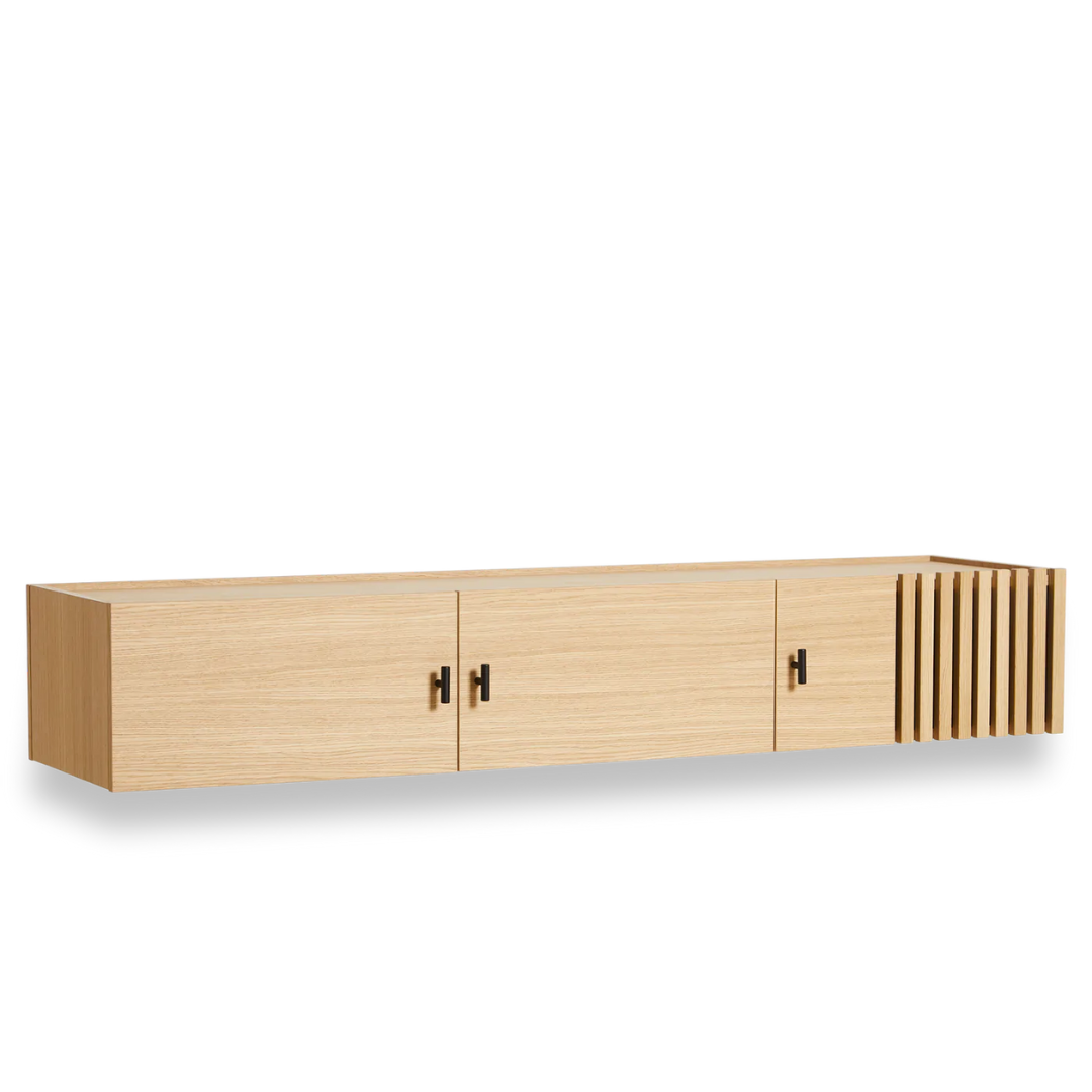 WOUD Array Low Sideboard (Wall-Mounted) - Batten Home