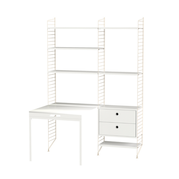 String Furniture - String Workspace Configuration E - Batten Home