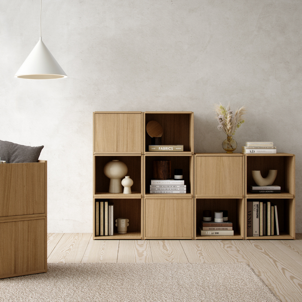 WOUD Bricks Storage System - Bricks Cube (Open) - Batten Home