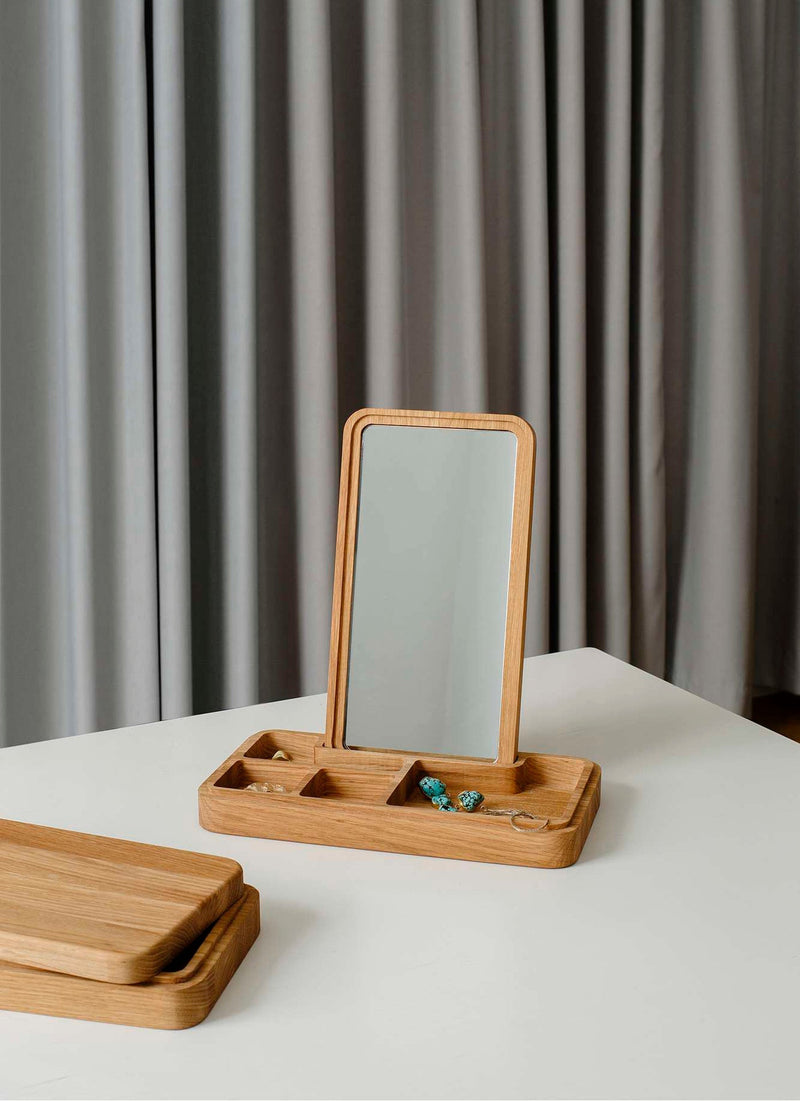 Spring Copenhagen Mirror Box (Oak) - Batten Home