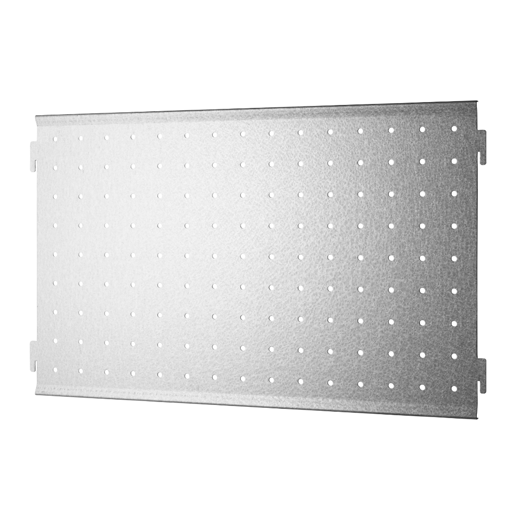 String Furniture - String Freestanding Shelf - Galvanized Back Panel ...