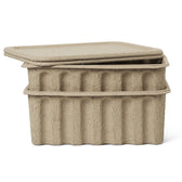 Ferm Living Large Paper Pulp Boxes |Set of 2- Batten Home