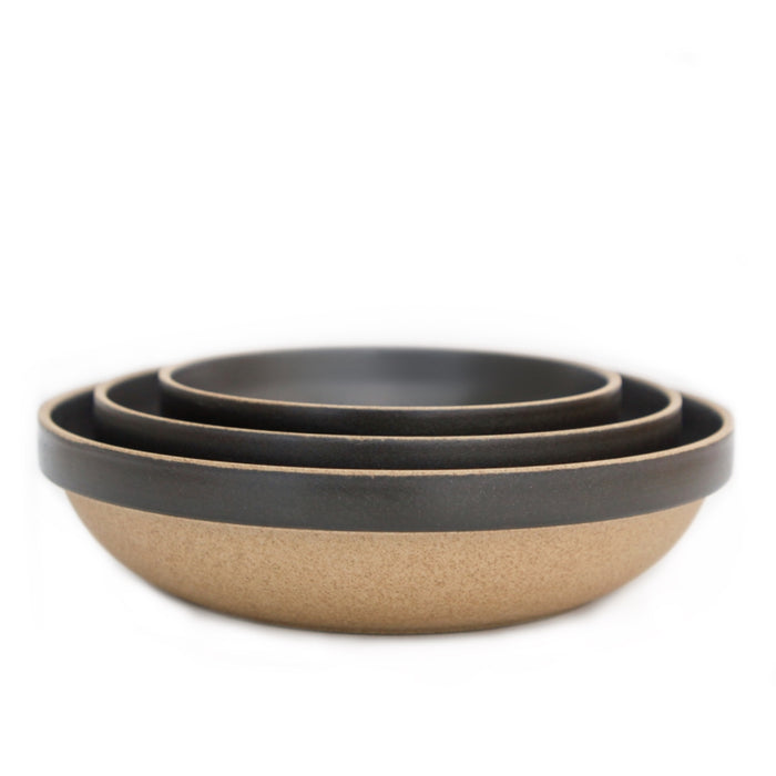 Hasami Porcelain Round Bowl in Black - Batten Home