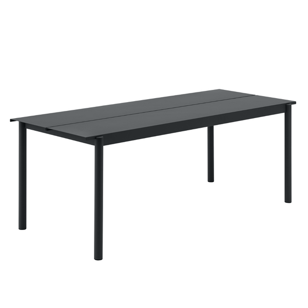 MUUTO Linear Steel Table 200 x 75 - Batten Home