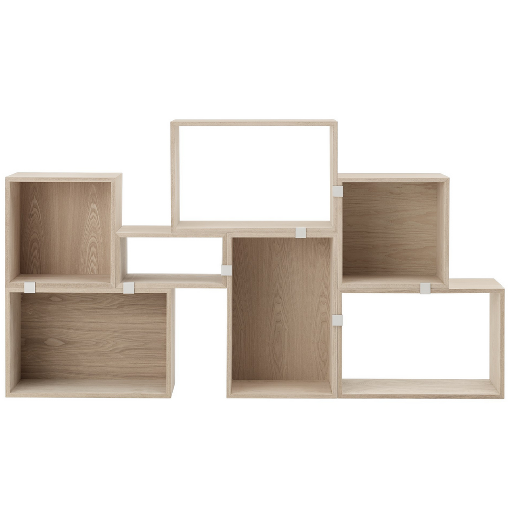 MUUTO Stacked Storage System | Configuration Three - Batten Home